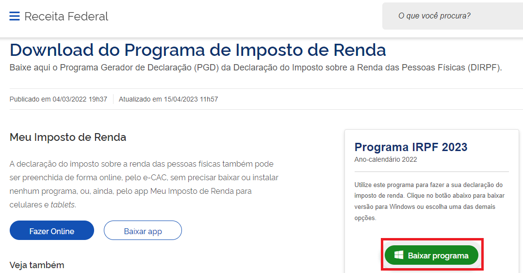 4 formas de declarar Imposto de Renda 2023 e como fazer
