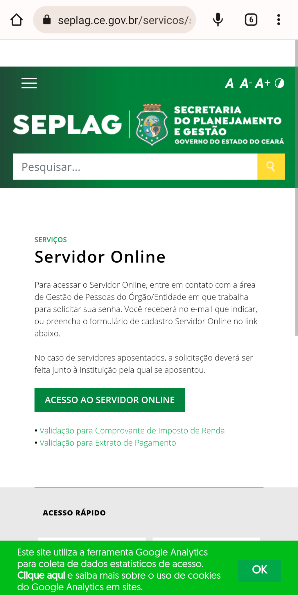 Como ver contracheque online Portal do Servidor por estado