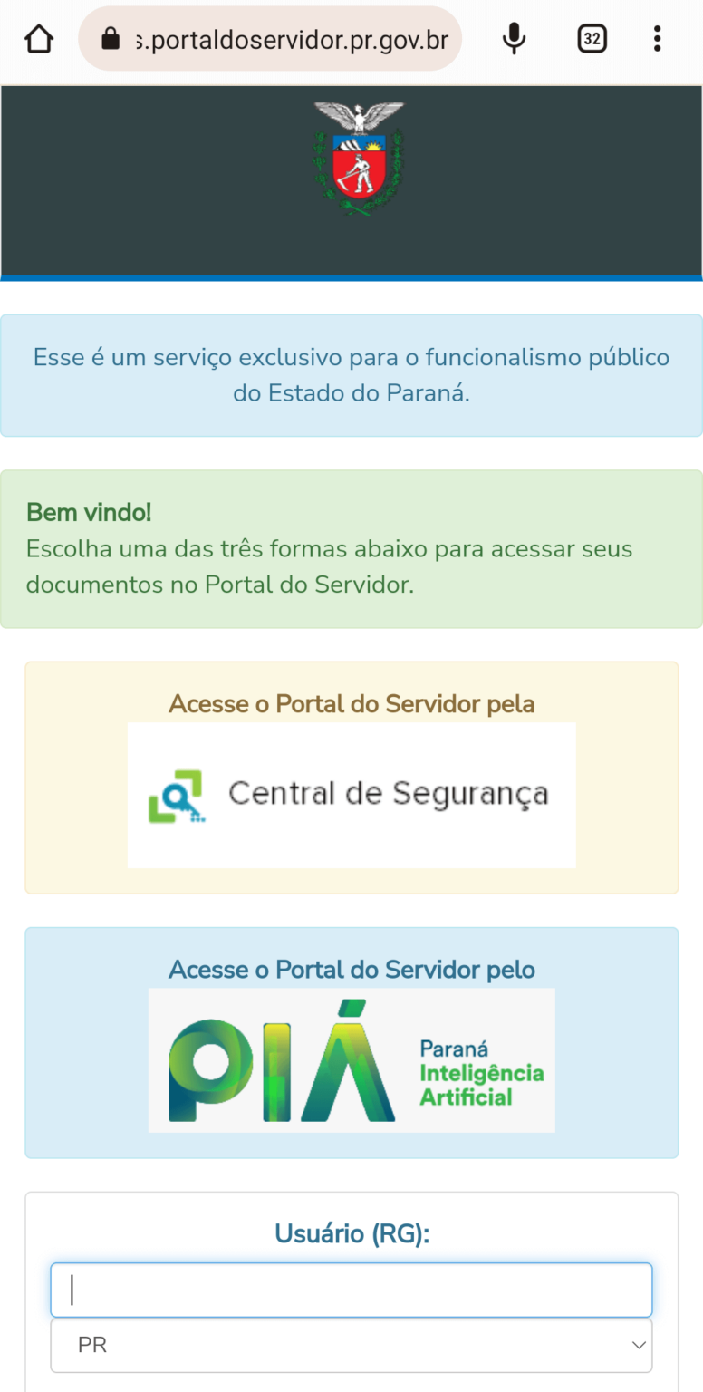 Como ver contracheque online Portal do Servidor por estado