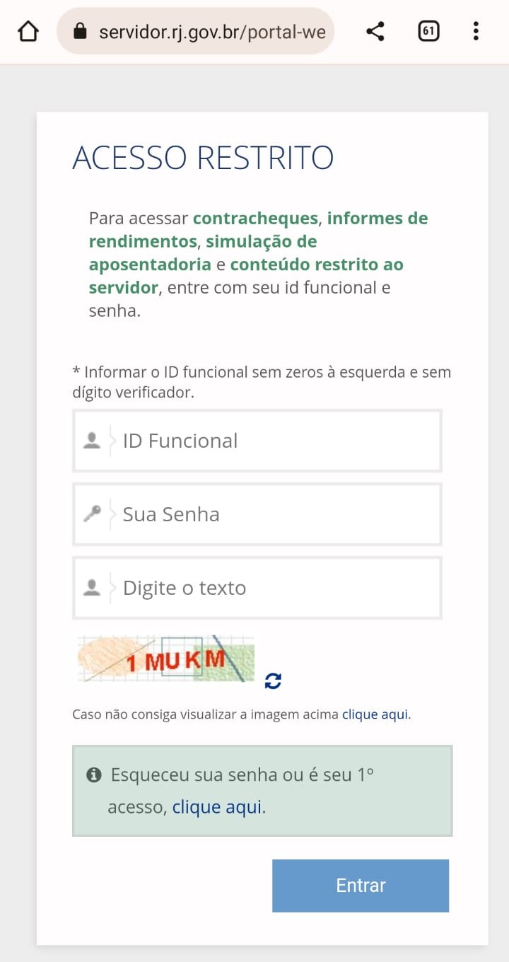 Como ver contracheque online Portal do Servidor por estado