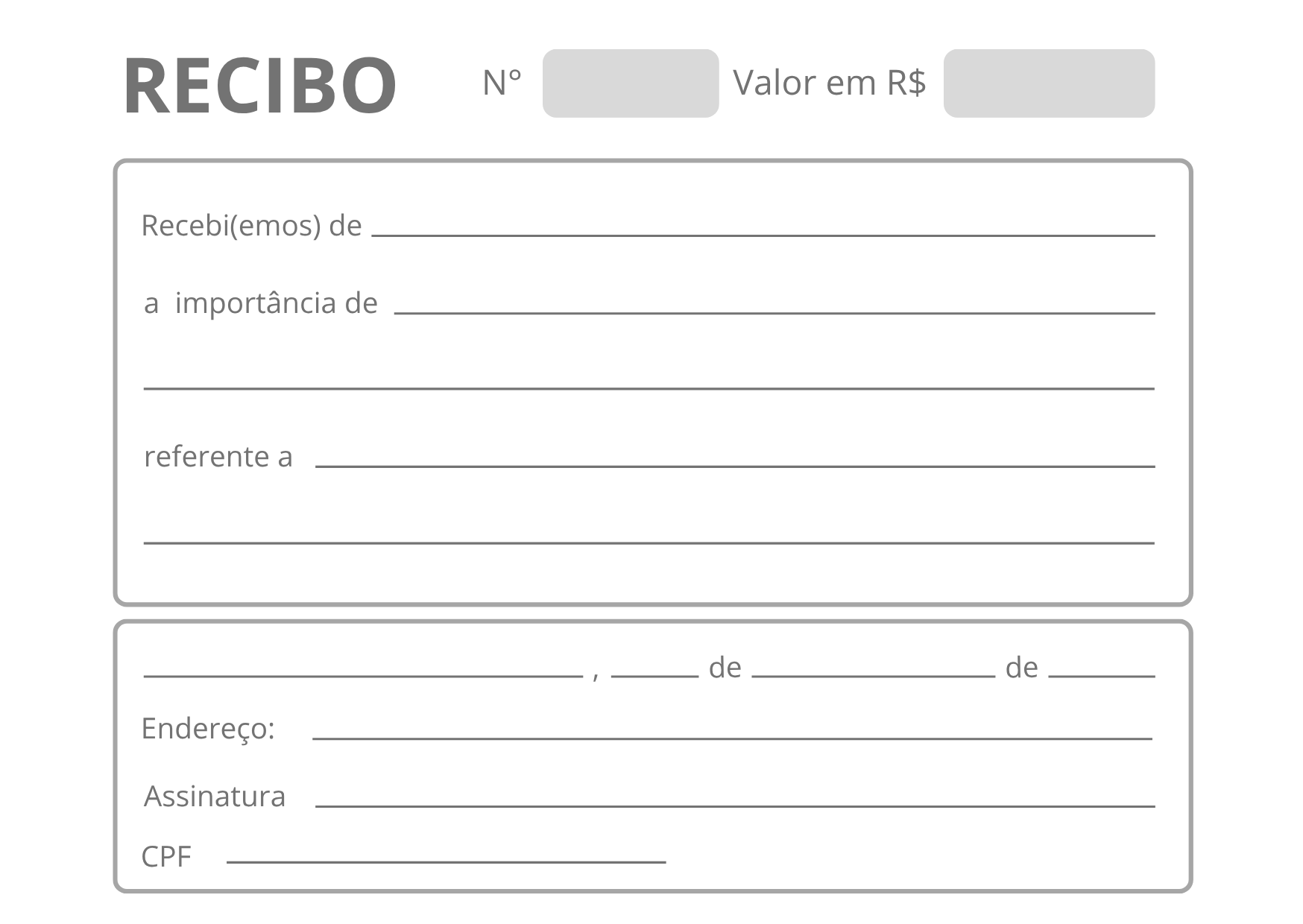 Recibo O Que Para Que Serve Tipos E Como Emitir
