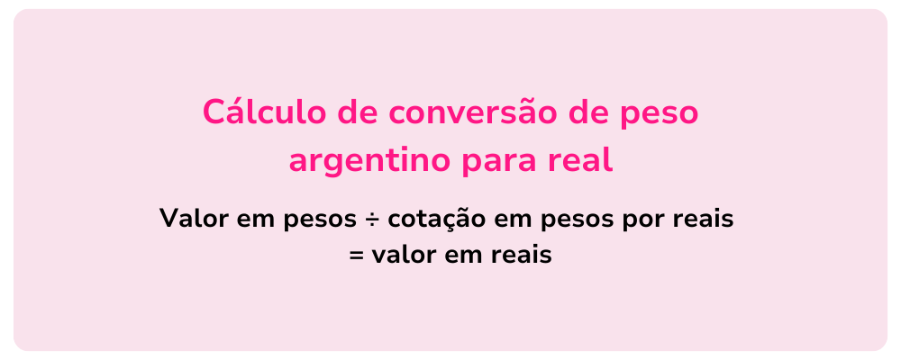 Quanto vale 999 pesos argentinos em reais? Entenda